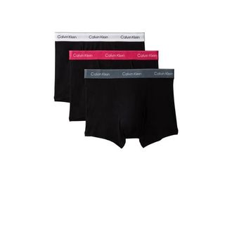 Calvin Klein Lot de 3 boxers en coton m&eacute;lang&eacute;