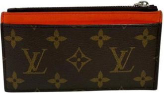 Louis Vuitton Pre-owned Card Case - Homme - Pre-owned - Brun - Taille: ONE Size