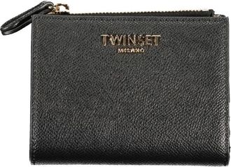 Twinset Femme, Accessoires, Noir, Taille: ONE Size Zip Wallet