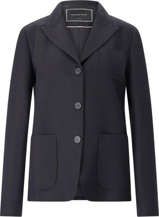 Fabiana Filippi Femme, Vestes, Bleu, Taille: 30 FR Blazers