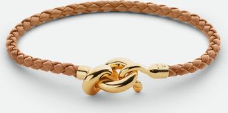 Bottega Veneta Bracelet En Cuir Knot - Bottega Veneta