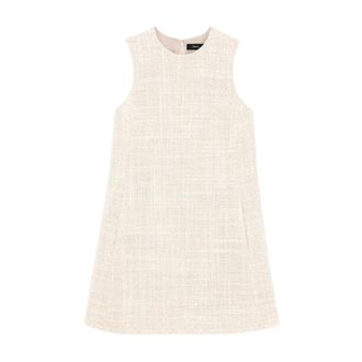 Theory Tweed Mini Kleid - - Dresses - Damen - Beige - S