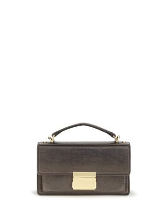 Golden Goose Womens Handbag Venezia Dark Brown Calf Leather (bos Taurus) Handbags Hand Bags