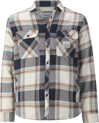 Jan Vanderstorm Herren Outdoorhemd Olsborg dunkelblau, 72/74