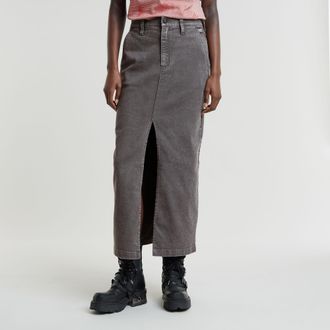 G-Star Midi Pencil Rock - Grau - Damen