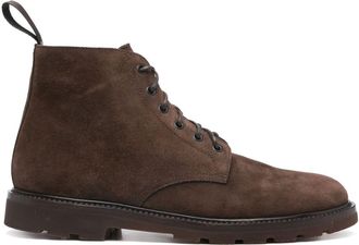 Henderson Baracco Kn&ouml;chelhohe Lederstiefel - Braun