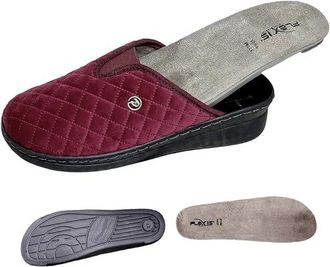 Generico Chaussons femme Flexis RE52 by Patrizia Azzi Semelle extractible Made in Italy, Bord&ograve;., 38 EU Larga