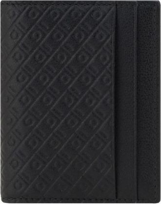 Ferragamo Schwarze Kalbsleder Bos Taurus Geldb&ouml;rse