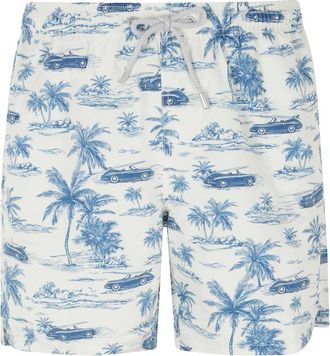 MC2 Saint Barth Homme, Maillots de bain, Multicolore, Taille: 2XL Gustavia Swimshort