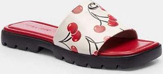 Coach Florence Sandale mit Kirschprint