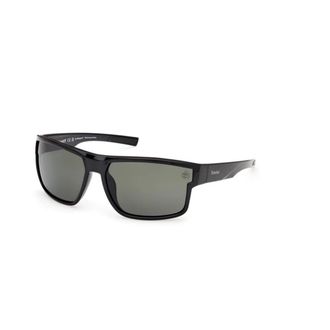 Timberland Eckige Sonnenbrille - - Accessories - Herren - Schwarzk - 65 MM