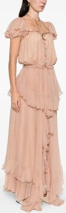 Chlo&eacute; Voile Classic Midi Dress