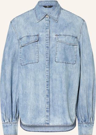 7 For All Mankind Jeansbluse Chambray blau