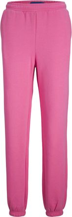 Jack & Jones Damen JXABBIE HW REL Every Brush Pants NOOS Jogginghose, Carmine Rose/Print:Magenta Logo, XS