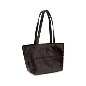 Alexander Wang Womens Brown Calf Leather Bos Taurus Shoulder Bag