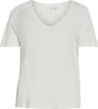 Vila VINOVA V-Neck S/S TOP-NOOS