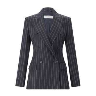 Max Mara Damen, Jacken, Blau, SGr&ouml;&szlig;e
