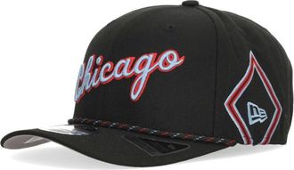 New Era unisex, Accessoires, Noir, Taille: ONE Size Casquette 9Fifty &agrave; Visi&egrave;re Plate
