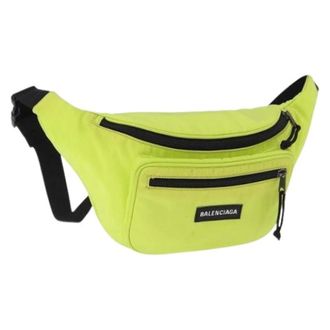 Balenciaga Sac bandouli&egrave;re vintage Pre-owned - Femme - Pre-owned - Jaune - Taille: ONE Size