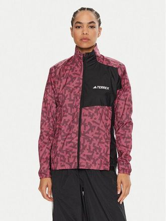 adidas Laufjacke Terrex Trail Running IM8143 Rosa Regular Fit