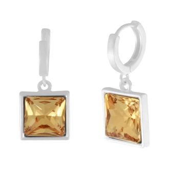 Dansk Copenhagen Femme, Accessoires, Gris, Taille: ONE Size Topaz Huggie avec élégance nordique