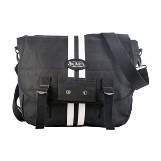 Von Dutch VON Dutch, Homme, Sacs, Noir, Taille: ONE Size Sac messager - Coton noir