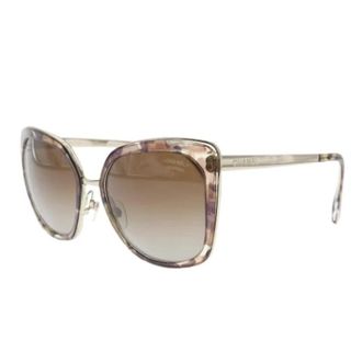 Chanel Pre-owned Kunststoff-Sonnenbrille - - Pre-owned - Damen - Mehrfarbig - ONE SIZE