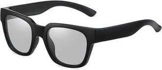 Generic Lunettes De Soleil De Sport Polaris&eacute;es &Agrave; La, For Hommes Et Femmes, Cadre Carr&eacute;, Photo, &Eacute;quitation En Plein Air(Gray)