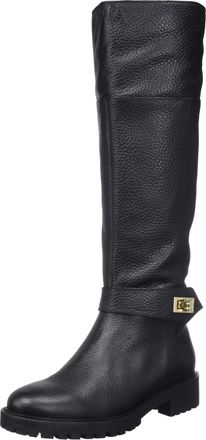 Geox Damen D HOARA Knee High Boot, Black, 39.5 EU