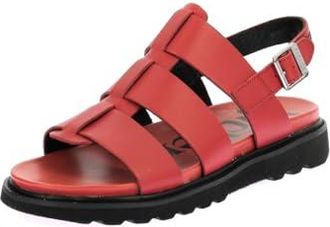 Kickers Neosinead, Sandales Femme, Rouge Orang&eacute;, 40