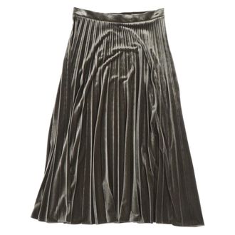 D.exterior Femme, Jupes, Vert, Taille: 38 FR Midi Skirts