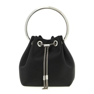 Jimmy Choo London Bon Bon Bucket Bag - - Bags - Damen - Schwarzk - ONE SIZE