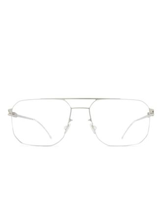Mykita geometric Rembert glasses - Silber