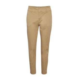 Part Two Pantalon Coupe D&eacute;contract&eacute;e Tannin - Femme - Pantalons - Beige - Taille: 38 FR