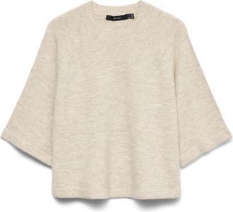 Vero Moda Vmlefile 3/4 O-Neck Pullover Noos