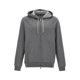 Brunello Cucinelli Zip-Up Hoodie - - Sweatshirts & Hoodies - Herren - Grau - XL