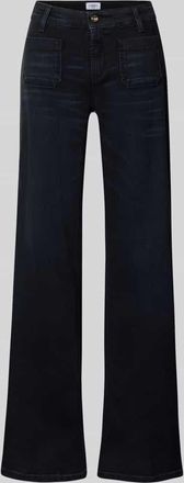 Cambio Bootcut-Jeans aus Baumwoll-Mix Modell AMARA