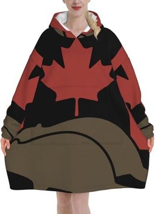 Generic Couverture &agrave; capuche pour salon de beaut&eacute; pour femmes et hommes adultes surdimensionn&eacute;s pour une couverture douce et chaude