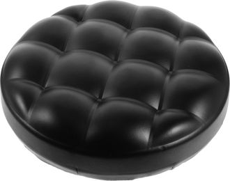 BESPORTBLE Generisch Runder Barhocker Ersatzsitz aus Robustem PU mit Schaumstoffpolsterung Gepolstertes Sitzkissen f&uuml;r Barhocker Kratzfest und Leicht zu Reinigen