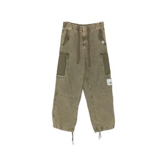 Miharayasuhiro Faded-effect Cargo Pants