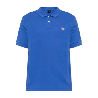 Paul Smith Homme, Tops, Bleu, Taille: XL Polo avec Patch