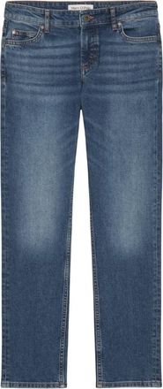 Marc O'Polo Alby Straight Mid Waist Jeans - - Jeans - Damen - Blau - W28 L32
