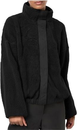 Generic 2026 Vestes pour femmes Faux manteaux courts courts, Noir, XXL