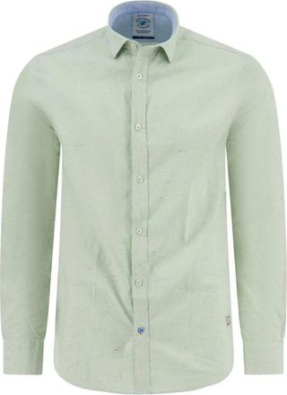 A Fish Named Fred Homme, Chemises, Vert, Taille: M Camisa Square Shirt