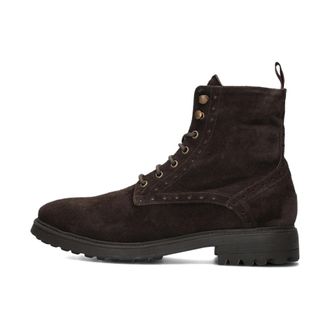 Stefano Lauran Braune Leder Herrenstiefel 3551 - - Shoes - Herren - Braun - 42 EU