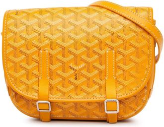 Goyard Hobo Bags - Goyardine Belvedere PM - Gr. unisize - in Gelb - für Damen