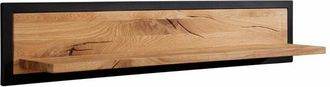 Massivmoebel24 Wandregal Wildeiche 120x22x24 natur ge&ouml;lt villanders 116
