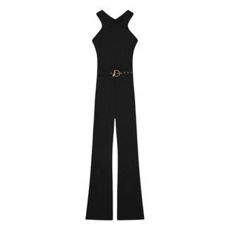 Patrizia Pepe Femme, Combinaisons et Ensembles, Noir, Taille: 40 FR 2T0054 Jz26 Jumpsuit