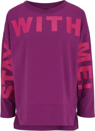 Doris Streich Sweatshirt mit Wording-Motiv