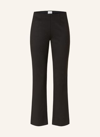 Seductive Seductive Jerseyhose Cindy Mit Schmucksteinen schwarz